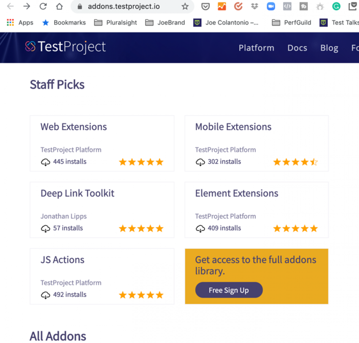 TestProject vs Selenium and Appium