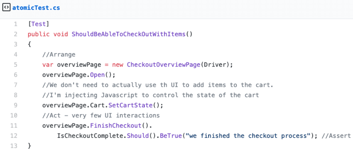 Why Automated Tests Should Be Atomic (The Atomic Punk)