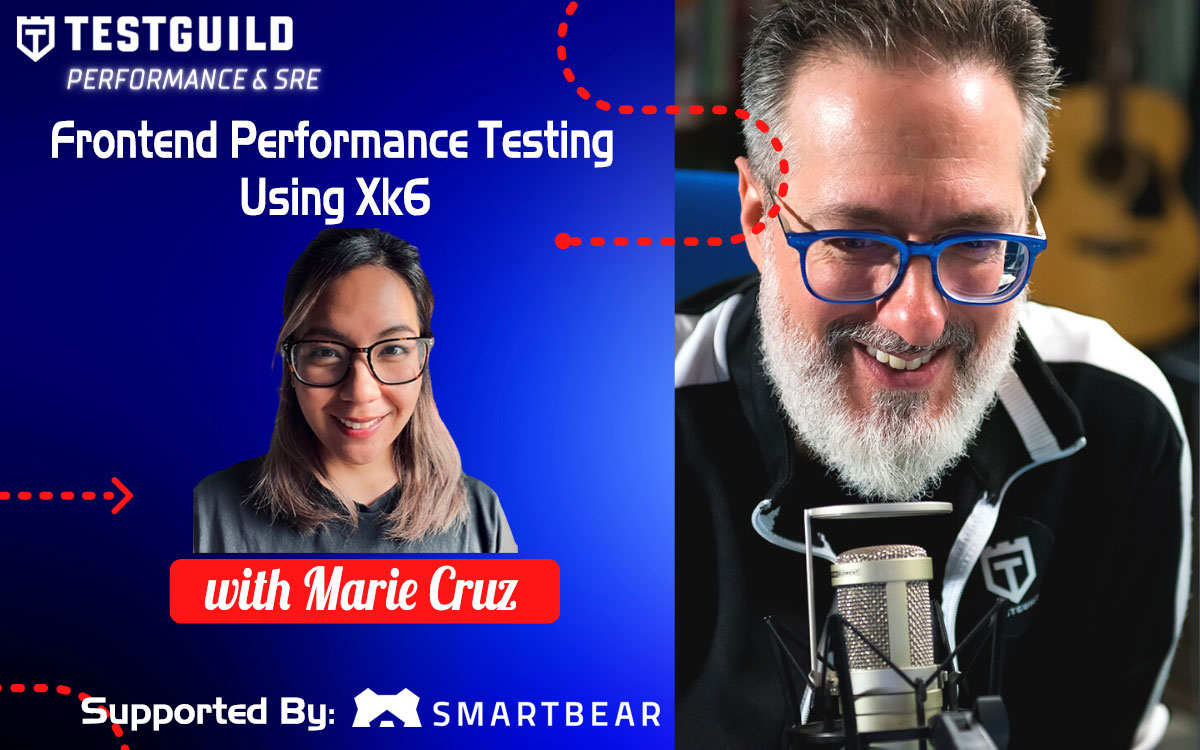 Frontend Performance Testing Using Xk6 with Marie Cruz